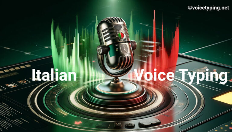 Italian Voice Typing - [2024] Speech to Text