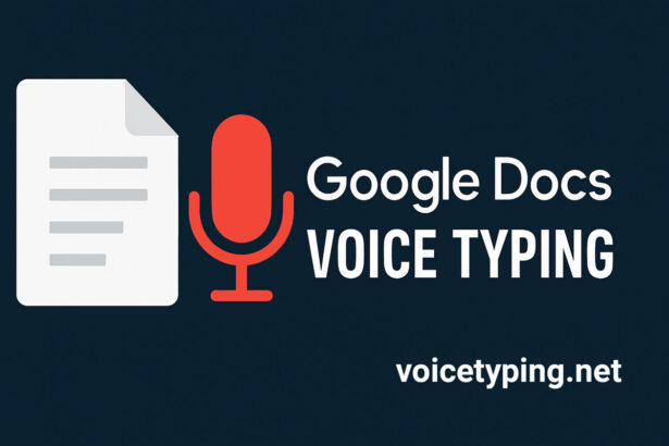 Google Docs Voice Typing Process how to use [2025] - Voice Typing